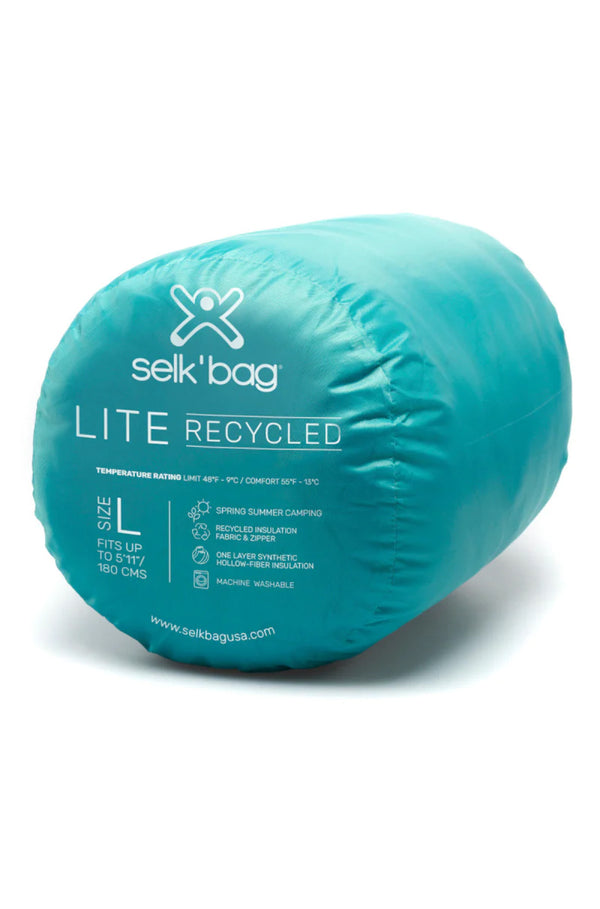 Lite Recycled Teal Sunlight Sleeping Bag Suit - Selk'bag UK